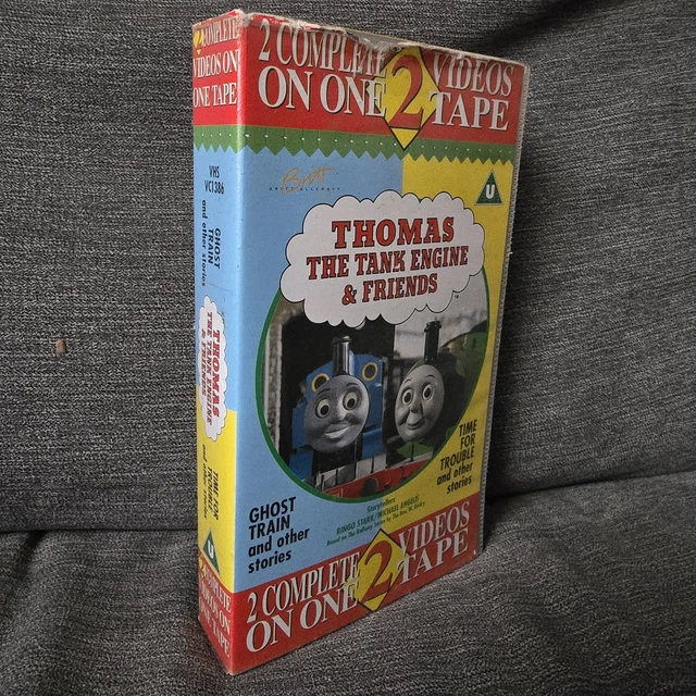 THOMAS THE TANK Engine & Friends - 2 On 1 Tape - vhs video tape - Ghost ...