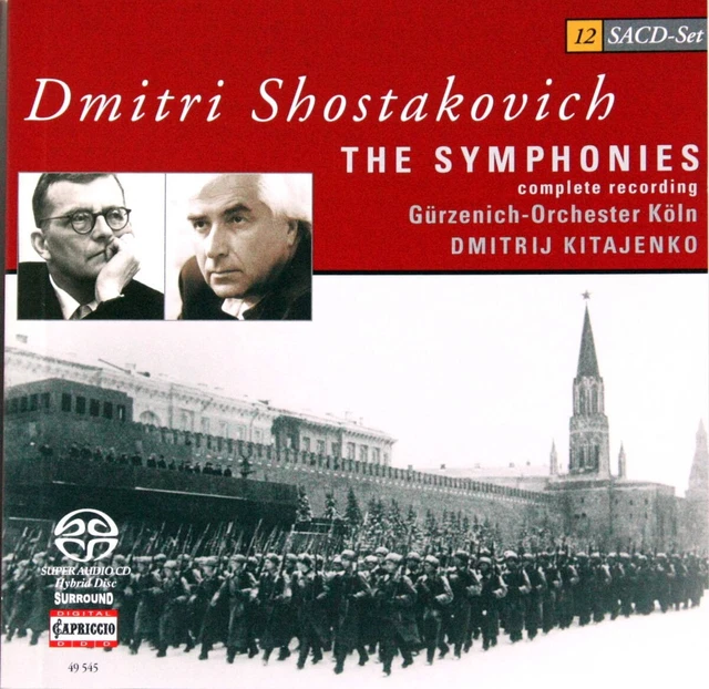 SHOSTAKOVICH SYMPHONY SACD-HYBRID Dmitry Kitaenko Conductor / Cologne Gürzenig O £141.41 ...