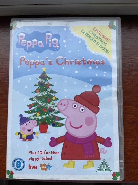 NICK JR PEPPA Pig Peppa's Christmas DVD 11 Tales Exclusive Extended ...