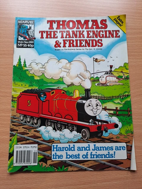 THOMAS THE TANK Engine And Friends Marvel Magazine Comic Issue No. 92 ...