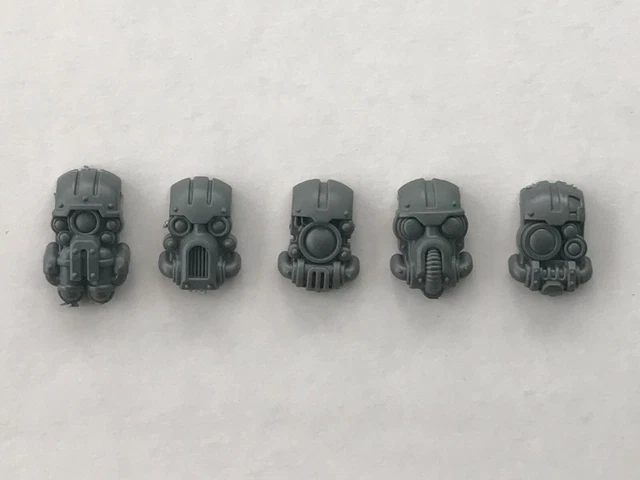 WARHAMMER 40,000 IMPERIAL Knight Armiger Faceplates - GW 40K Bits £4.95 ...