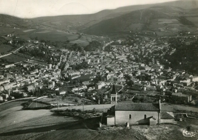 CARTE TARARE VUE aérienne de la Ville prise de Notre Dame de Bel Air ...