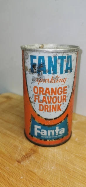 VERY RARE 1960S FANTA orange sparkling flavour drink CAN vintage ...