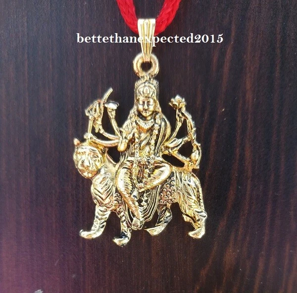 MAA DURGA KALI Kalika Uma Devi Déesse Shakti Hindou Bless Om Locket ...