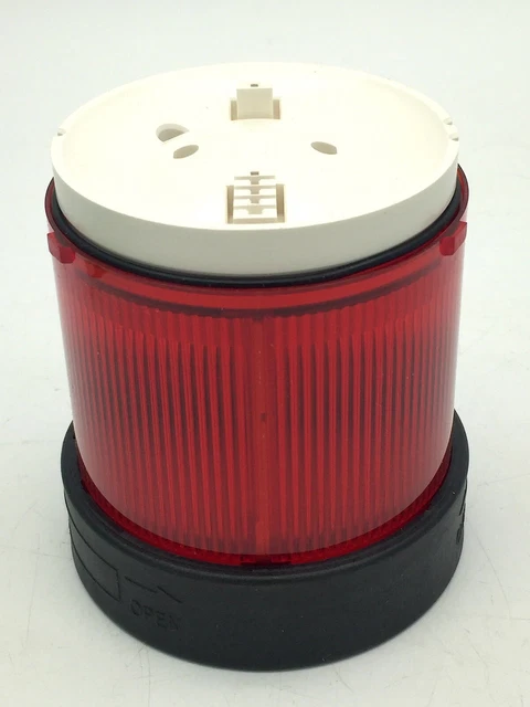 SCHNEIDER XVB C2B4 Visual Signal Indicator Red Lens Steady NEMA 4X IP66 ...