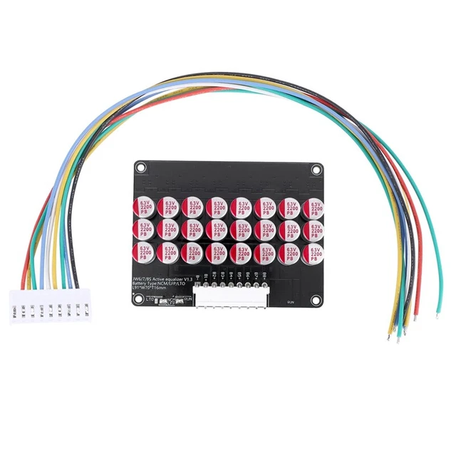 8S ACTIVE EQUALIZER Balancer Lifepo4 Lipo LTO Battery Energy ...