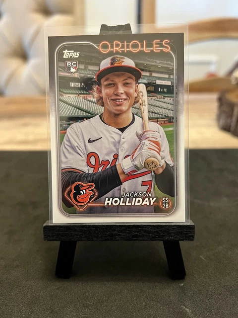 ÉTUI JACKSON HOLLIDAY #697 2024 Topps Series 2 Rc Fun Face Ssp Rookie ...