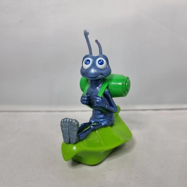 1998 MCDONALDS DISNEY A Bug's Life - Flik on Leaf - Happy Meal Toy ...