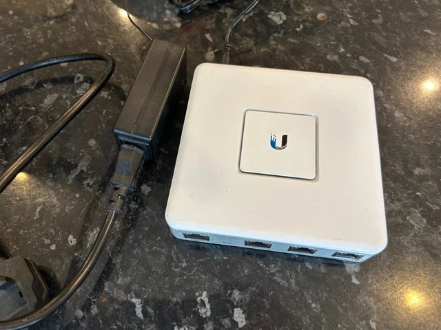 UBIQUITI NETWORKS UNIFI Security Gateway USG with PSU pwoer supply £20. ...