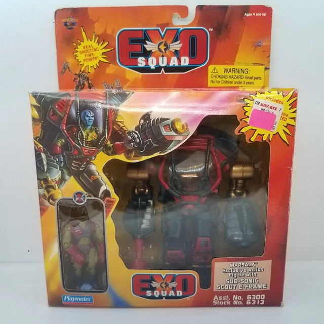 EXOSQUAD MARSALA EXCLUSIVE Action Figure With Sub-Sonic Scout E-Frame ...