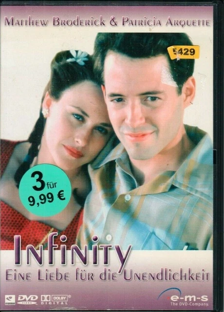 INFINITY - DVD - Matthew Broderick Patricia Arquette Kino Film - DVD ...