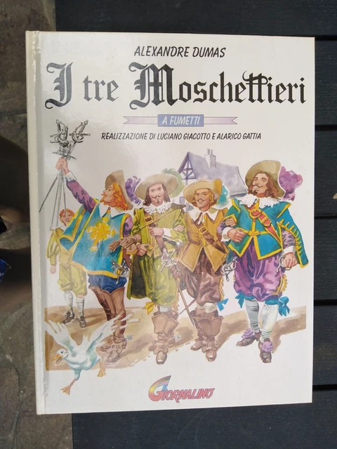I TRE MOSCHETTIERI CARTONATO SUPPLEMENTO DE IL GIORNALINO n. 34 1995 ...