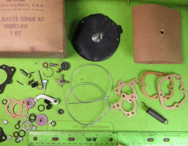 INTERNATIONAL HARVESTER TRACTEUR " Partiel " Carburateur Rebuild Kit ...