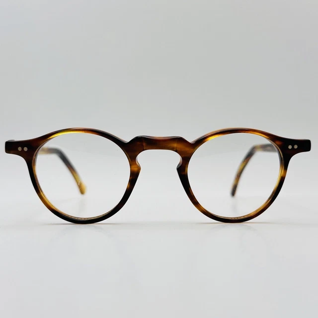 LESCA LUNETIER BRILLE Damen Herren rund braun Mod. PO.038 M 067 NEU EUR ...