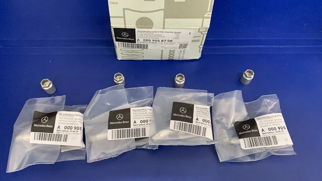 4X SENSORE PRESSIONE Pneumatici Originale Mercedes A0009058708 EUR 140 ...