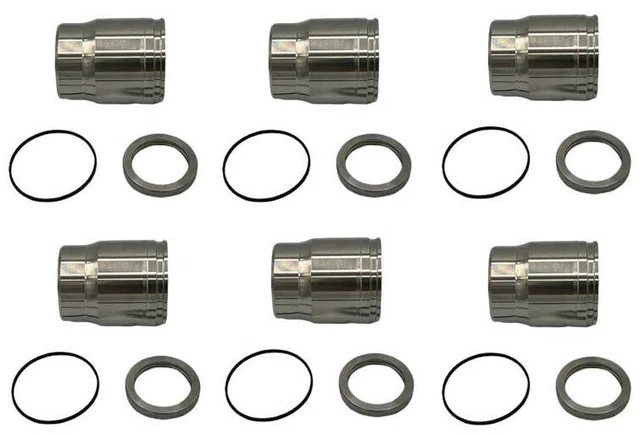 INJECTOR SLEEVE TUBE 6 Pcs. for Cummins ISX15 REF # 3685966 3686961 w ...