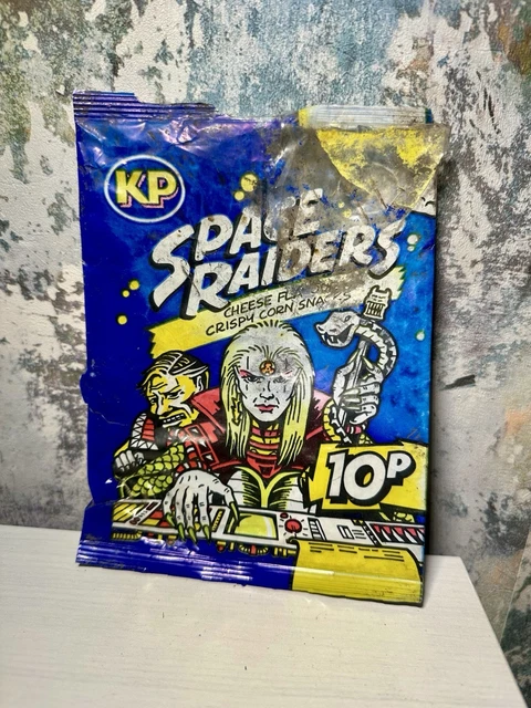 1992 RARE SPACE Raiders Crisp Packet – Vintage Retro Snack Wrapper £9. ...