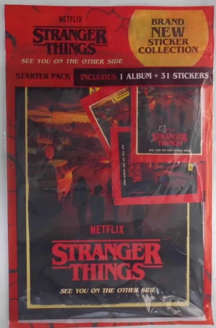 PANINI NETFLIX STRANGER Things Collection Starter pack: Album + 31 ...