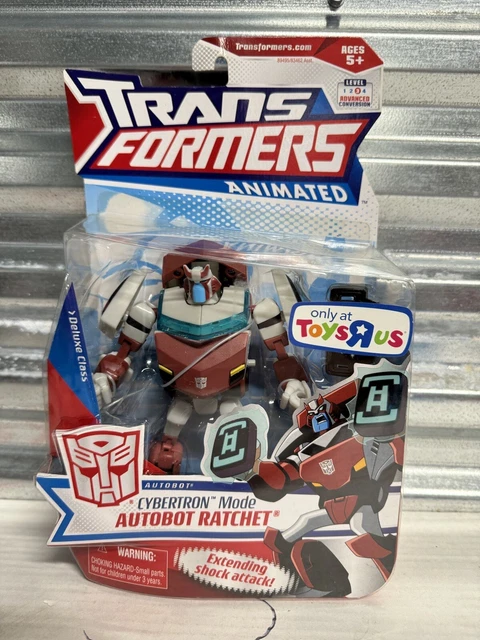 TRANSFORMERS ANIMATED CYBERTRON Mode Autobot Ratchet MOSC Deluxe Hasbro ... TRANSFORMERS ANIMATED CYBERTRON Mode Autobot Ratchet MOSC Deluxe Hasbro ...