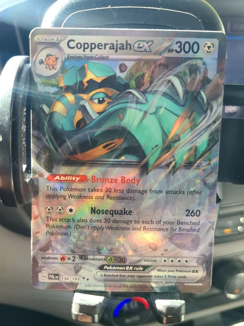 POKEMON COPPERAJAH EX 150/193 SV Paldea Evolved Double Rare MINT Card ...