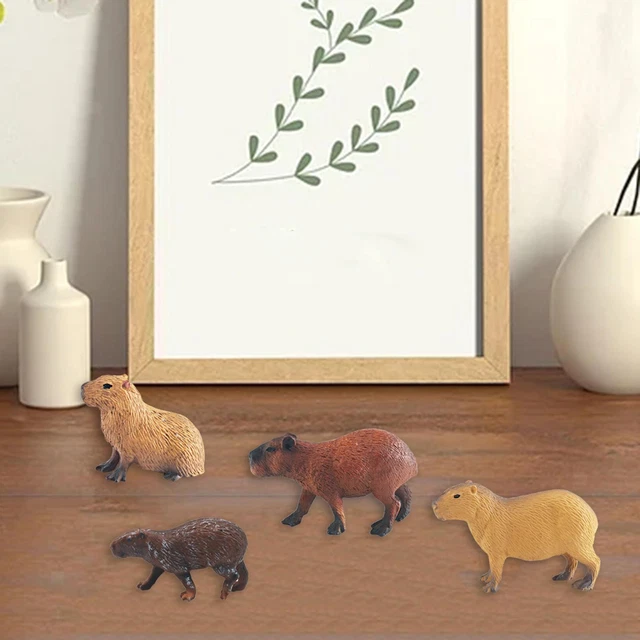 CAPYBARA TOY FIGURE Mini Capybaras Figure pour filles enfants cadeaux ...
