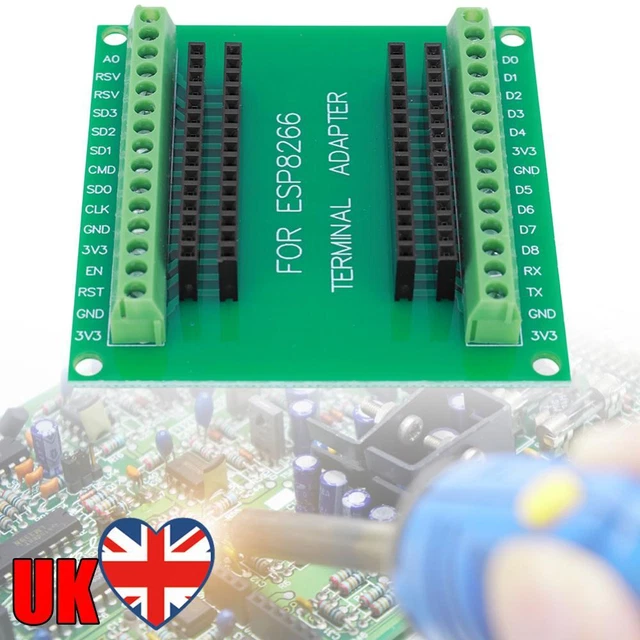 Esp8266 Breakout Board Useful Gpio For Esp8266 Esp 12e Nodemcu