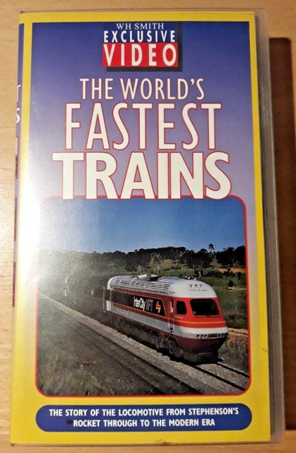 THE WORLDS FASTEST Trains VHS Video £5.25 - PicClick UK