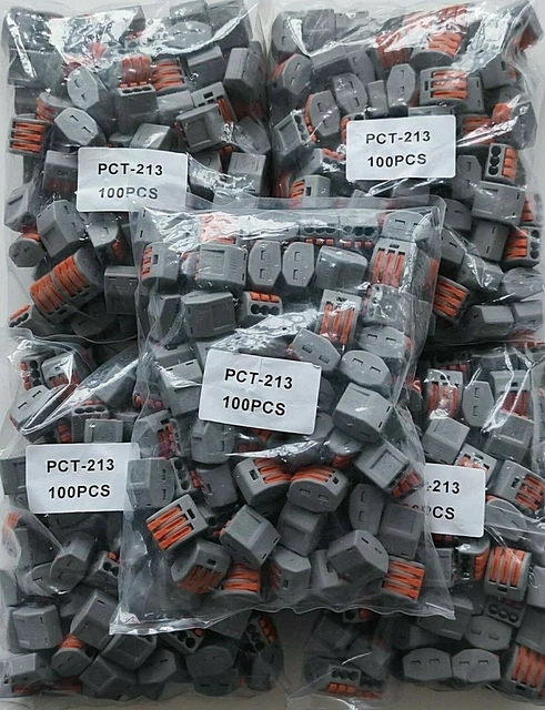 2000 X 3 pin 222 Electrical Terminal Block Wire Connector (CE) (RoHS ...