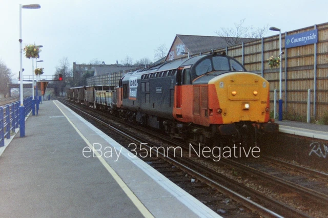DIESEL CLASS 37 37884 Locomotive Wandsworth Rd 24/2/98 35mm Railway ...