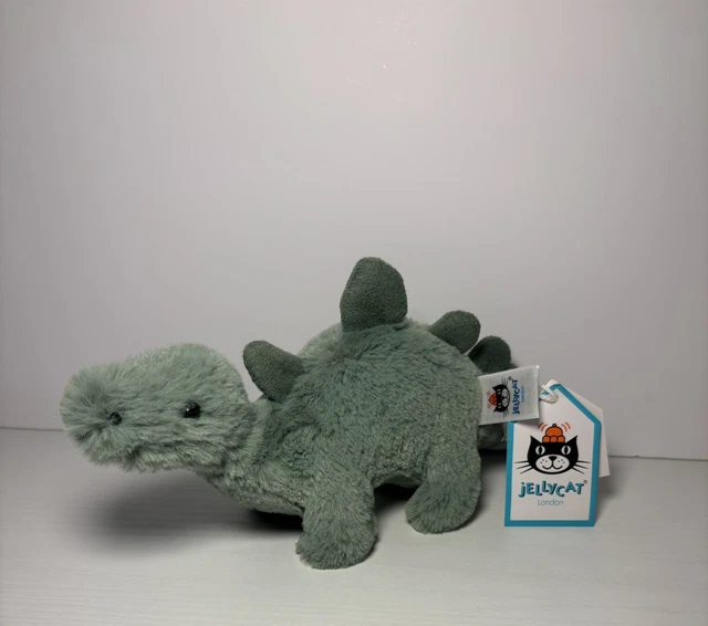 *BNWT* JELLYCAT MINI Small Fossily Stegosaurus (Retired) £50.00 ...