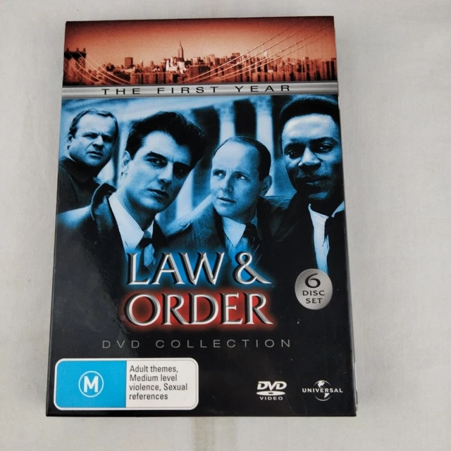 LAW & ORDER The First Year DVD Collection PAL Region 2 & 4 - Crime ...