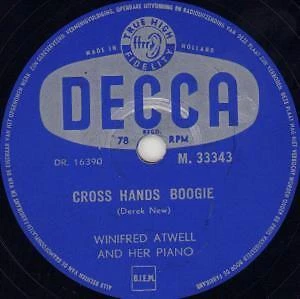 WINIFRED ATWELL AND Her Piano Cross Hands Boogie 78 vinyl Netherlands ...