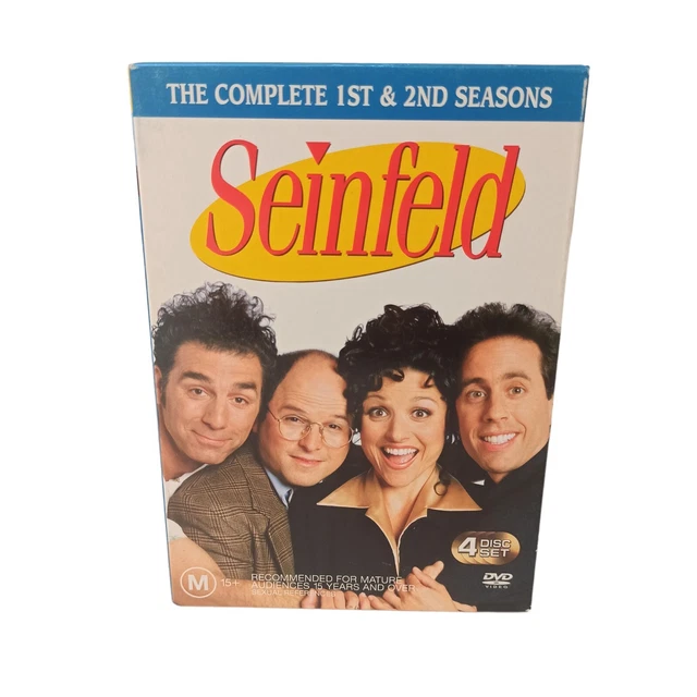 SEINFELD THE COMPLETE 1st & 2nd Season DVD Drama Comedy Buddy TV Series ...