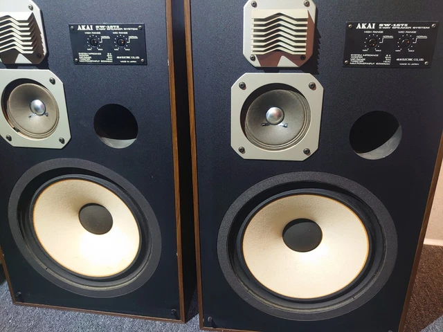 AKAI SW 157 II Ultra Rare 3 Way Speakers 302 28 PicClick UK AKAI SW 157 II Ultra Rare 3 Way Speakers 302 28 PicClick UK