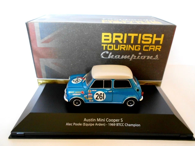 ATLAS: AUSTIN MINI Cooper S Alec Poole 1969 Btcc Champion Échelle 1 ...