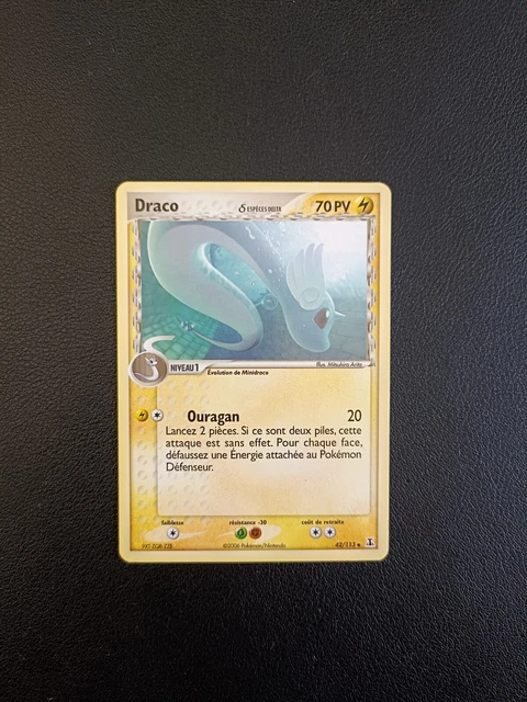 CARTE POKÉMON DRACO 42/113 Ex Espèce Delta FR Exc EUR 6,50 - PicClick FR