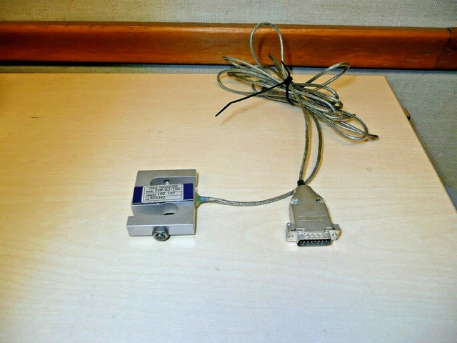 INTERFACE FORCE TRANSDUCER Load cell SSM-AJ-100 Tensile Compression ...