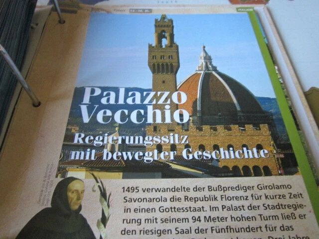 BURGEN UND SCHLÖSSER Italien Palazzo vecchio Florenz EUR 4,19 - PicClick DE