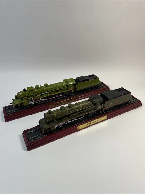 PLM PACIFIC STEAM Locomotive And PLM Mountain Class Atlas Editions ...