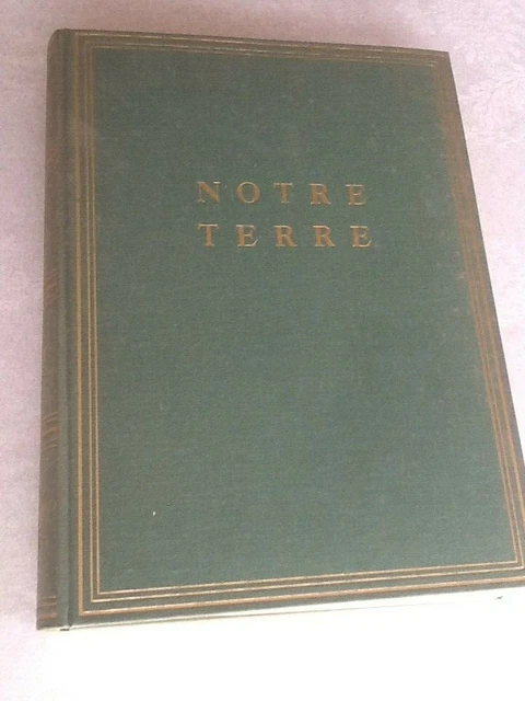 NOTRE TERRE PAR Paul STEINMANN - éd. FAUNUS BÂLE EUR 5,00 - PicClick FR