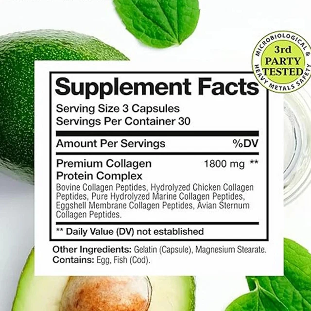 COW JOINT COLLAGEN, Hydrolyzed Collagen - Non GMO, Gluten Free, 60 ...