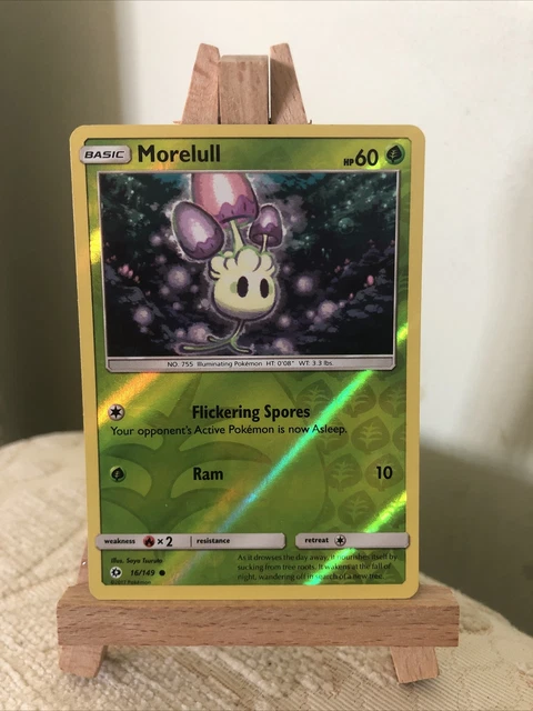POKÉMON TRADING CARD Game Morelull Sun And Moon Base Set Common Card ...