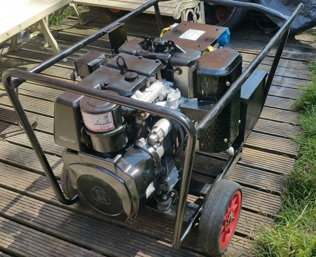 RUGGERINI TWIN CYLINDER 7.5Kva Stephill Diesel Generator 110/230V Avr £ ...