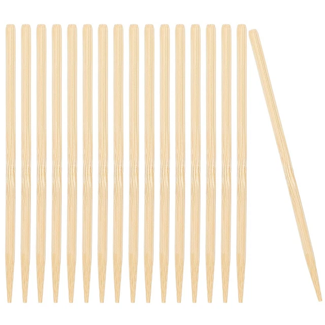 100 PCS WOOD Stylus Drawing Sticks for Paper Double Ended Wooden Tool ...