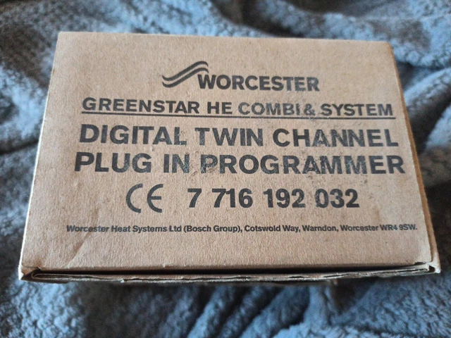 WORCESTER TWIN CHANNEL Plug In Programmer Timer 7716192032 £53.00 ...