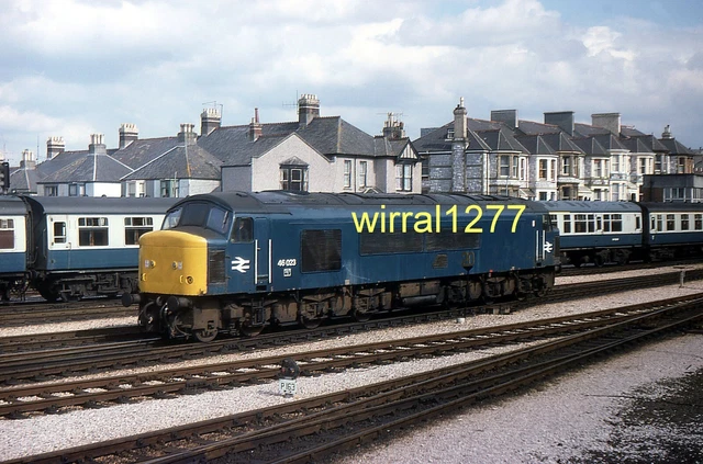 6X4 RAILWAY PHOTOGRAPH Class 46 46023 at Plymouth 09.04.77 £1.00 ...