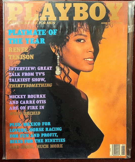 PLAYBOY MAGAZINE JUN 1990 Renee Tenison Playmate of the Year Vintage ...