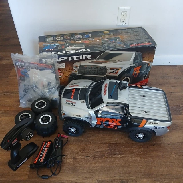 TRAXXAS FORD F-150 Raptor 2WD 1/10 Truck Fox Edition Gray with Box $541 ...