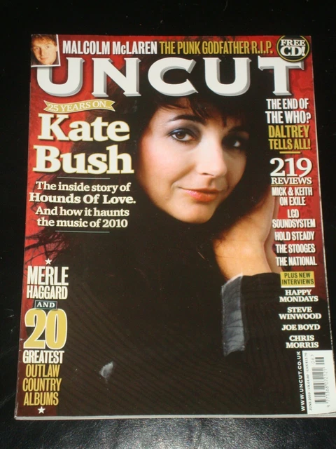 UNCUT MAGAZINE 2010, Kate Bush, Malcolm McLaren, Merle Haggard, Happy Mondays $22.99 - PicClick CA