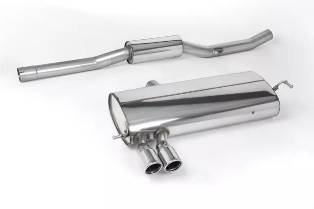 MILLTEK SPORT CAT Back Res Exhaust Polished Jet Tips for VW Golf MK4 V6 ... MILLTEK SPORT CAT Back Res Exhaust Polished Jet Tips for VW Golf MK4 V6 ...